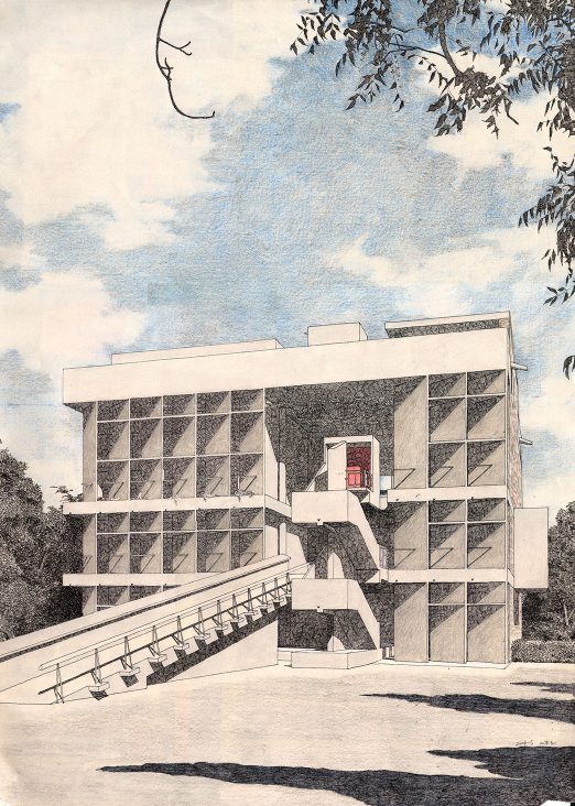 Mill owners’ Association Building | Drawings | 山本卓郎建築設計事務所 - Takuro ...